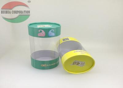 Chine Emballage clair de tube de papier de carton de fenêtre pour l'OIN de tasse de vide à vendre