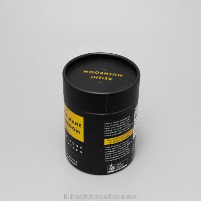China Biodegradable Foil Inner Paper Tube Can Packaging With Metal Cover for sale