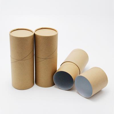 China OEM Diseño personalizado de papel biodegradable de papel interior en lata con cubierta metálica en venta