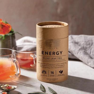 China HUIHUA Wholesale China Factory Tubo de papel Kraft ecológico para contenedor de té y café en venta
