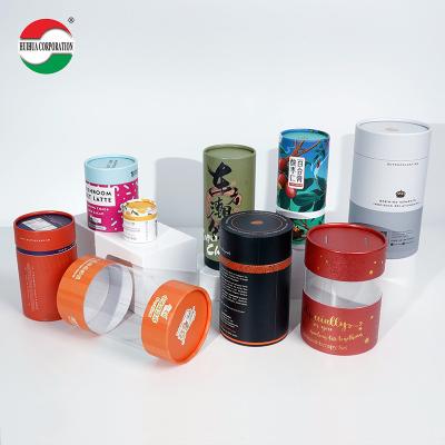 Cina Biodegradabile Cosmetici ecologici Imballaggio cilindrico del tè Rovere da labbro Imballaggio di tubi di carta cartonata in vendita