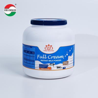 China Wholesale 4000ml High Volume PET Plastic Jar Container with Screw Cap for Health Supplements and Milk Powder for sale