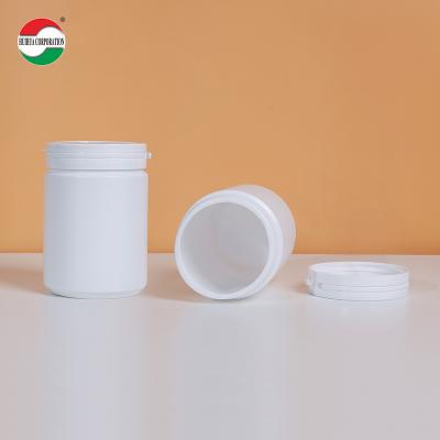 China Custom Labels Eco-Friendly 900ML HDPE Bottle Clear Plastic Cylinder Health Nutritional Products HMD900-71 for sale