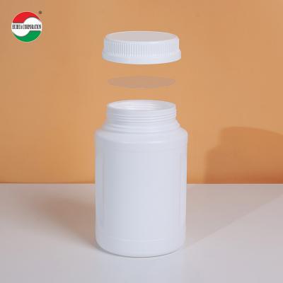 Cina 2000ML cilindro di plastica trasparente per bottiglia HDPE riciclabile e impermeabile per prodotti nutrizionali per la salute HMD2000-138 in vendita