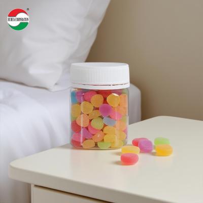 China Wholesale 250g 500g 1000g Plastic Square Round Clear Bottle PET Material Food Grade Honey Container with Screw Cap Honey Jars for sale