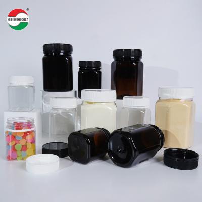 PET plastic potten voor honing en snoep