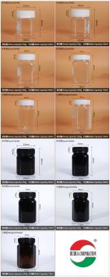 China Wholesale 250g 500g 1000g Plastic Square Round Clear Bottle PET Material Food Grade Honey Container with Screw Cap Honey Jars for sale