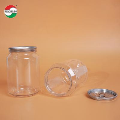 Cina Lattina PET da 250ml per bevande, succhi e bibite con coperchio apribile in vendita