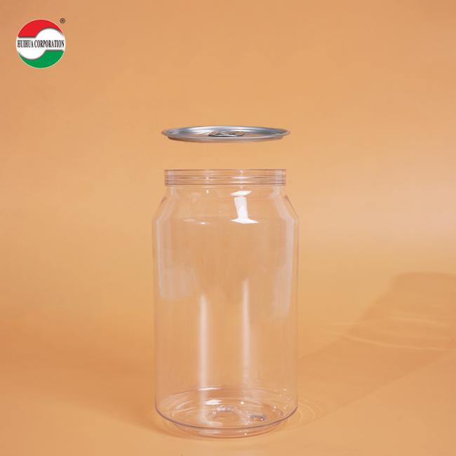 PET can sealing process