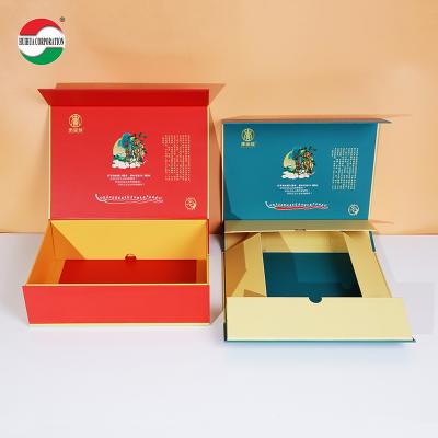 China Custom Luxury Book Cardboard Gift Boxes Recycled Paper Boxes Packaging Present Gift Box for sale