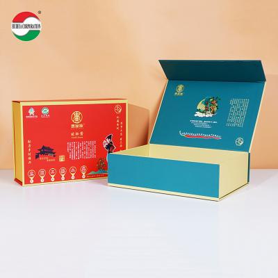 Cina Libro di lusso su misura Scatole regalo in cartone Scatole di carta riciclata Imballaggio Scatola regalo in vendita