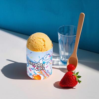 China Elegant metaal verplaats deksel kan geïmprimeerd logo ijspapier buis voor product display en verpakking Te koop