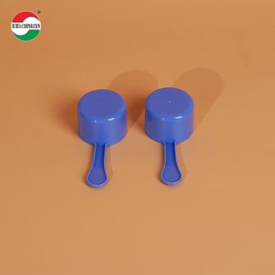 Cina 20g Biodegradabile per la misurazione dei prodotti alimentari Maniglia corta Piccolo cucchiaio PP Cucchiai di plastica personalizzati in vendita