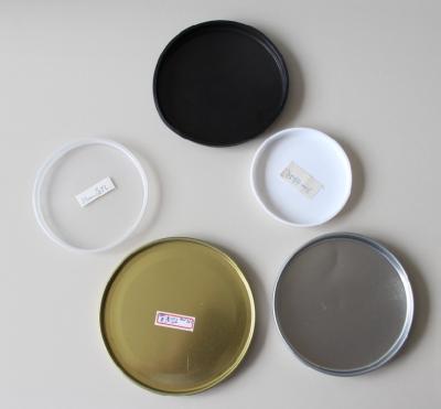 China # 300 73 mm airtight clear paper can bottom end lid food grade for sale