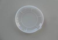 China Food Grade PE Can Lids 209# 62.5mm Transparent Reusable Plastic Caps for Tin Paper PET Cans for sale