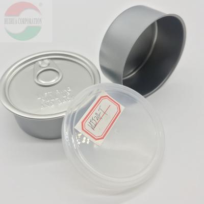 China Candy Tin Plate Cans With Custom Strain Glossy Stickers Stock Press 100ml 3.5g for sale