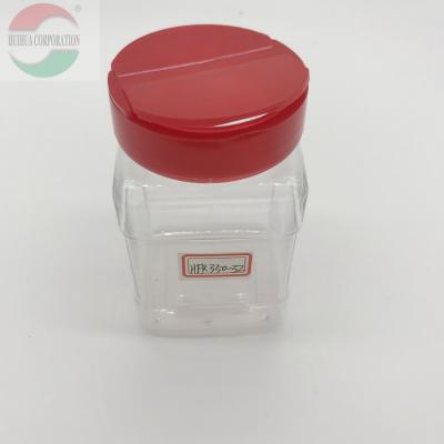 China Eco Friendly 350ml Small Spice Jars Bulk For Powder / Salt Packaging With Press On Cap for sale