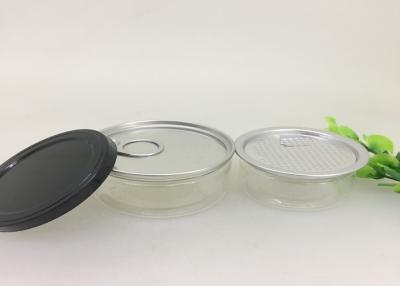 Cina l'alimento d'imballaggio aperto facile dell'erba dell'animale domestico 100ml può SGS rotondo FDA QS del barattolo ISO9001 in vendita