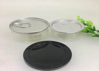 Cina l'alimento d'imballaggio aperto facile dell'erba dell'animale domestico 100ml può SGS rotondo FDA QS del barattolo ISO9001 in vendita