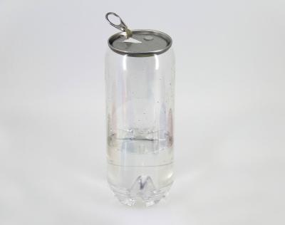 둥근 플라스틱 애완 동물은 탄산 음료/음료 깡통 120mm 고도를 통조림으로 만들었습니다