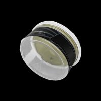 China 100ml Clear PET Easy Open Can 33mm Height with Aluminum Lid for Bubble Tea Packaging for sale
