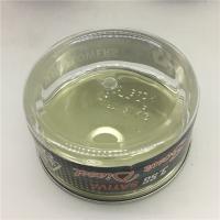 China 100ml Clear PET Easy Open Can 33mm Height with Aluminum Lid for Bubble Tea Packaging for sale