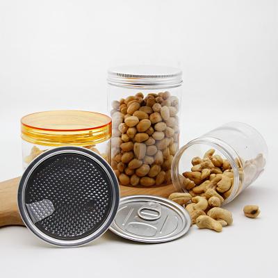 China Tarro abierto fácil del ANIMAL DOMÉSTICO colorido de Crystal Cap 380ml con la categoría alimenticia de EOE en venta