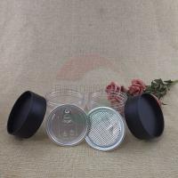 China 438ml PET Plastic Cookie Nuts Jar with Stackable Easy Open Screw Lid for sale