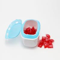 China PET Plastic Storage Containers 1000ml 2000ml 2200ml Stackable Food Grade PP Cap for sale