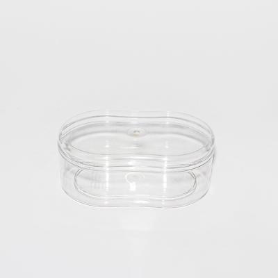 China Custom Food Grade Transparent Gift Box U Shape PET Cupcake Packaging Boxes for sale