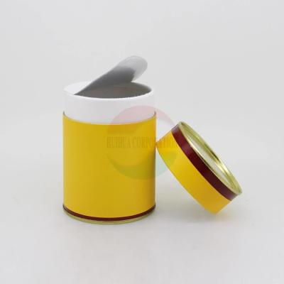 China Food Grade Hermetic Canisters Packaging Paper Can for Nutrition Powder for sale