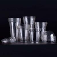 China Biodegradable PLA Bubble Tea Cups 20oz 550ml Capacity - Eco-Friendly Cold Coffee & Milkshake Containers for sale