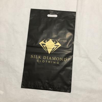 China Matte Black Poly Mailing Packaging Bags For Garment Package for sale
