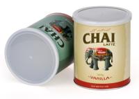 China Eco-Friendly UV Embossed Paper Composite Cans 99mm Diameter for Potato Chips Food Packaging for sale