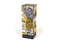 China Custom Square Recycled Paper Gift Boxes with Movable Cylindrical Tubes Wine Packaging 250gsm for sale