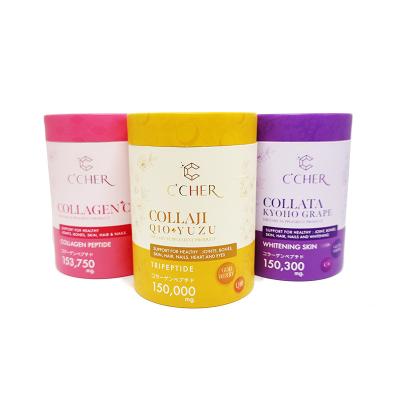 China El compuesto de papel impreso de encargo conserva el tubo de empaquetado de la comida de perro de la cartulina en venta