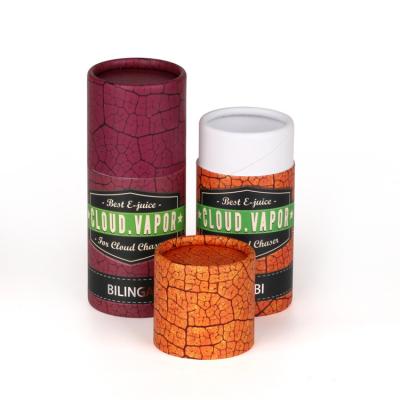 China Mini Custom Print Paper Tube Packaging Cardboard Cylinder Boxes Ribbon for sale