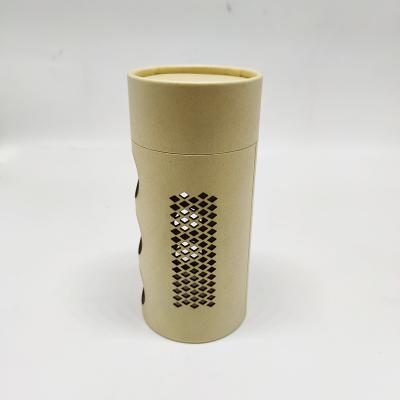 Китай Высота трубки 145mm бумаги косметического подарка коробки цилиндра круга Kraft банки упаковывая продается