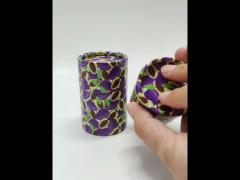 Custom Deodorant Paper Tube Packaging Cardboard Round Container Push Up Tube