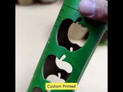 Custom Printed Cylinder Kraft Paper Tube Recyclable Tea Packaging Containers