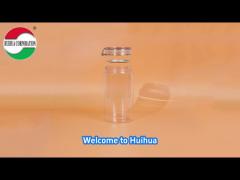 1660ML Recycled Used Transparent Storage Plastic Bottles Clear PET Cans Sealed Jar With Screw Lid For Pet Food Coffee