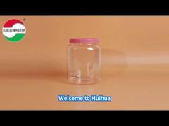 2625ML Bottiglia in PET Bottine di plastica trasparente Bottine cilindriche per alimenti Capo a vite Polvere di latte