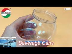 250ml pet beverage can for juice and soft drinks - cold filling