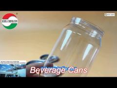400ml pet juice bottle with press lid for cold filling