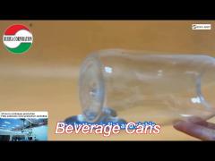 700ml clear pet beverage can for juice and soft drinks