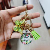 Quality GUGEER Personalized logo Exquisite Butterfly Keychain,Tassel Pendant Keychain for sale