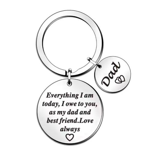 Quality GUGEER Father's Day Gifts for Dad from Daughter Son, Dad Birthday Gift Drive Safe Keychain for Him Father Papa Gifts Dad Gift from Daughter Son Father's Day Gift for Husband from Wife for sale