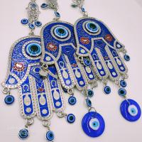 Quality GUGEER Blue Evil Eye Glass Hanging Pendant Car Rearview Evil Eye Charm Ornament for sale