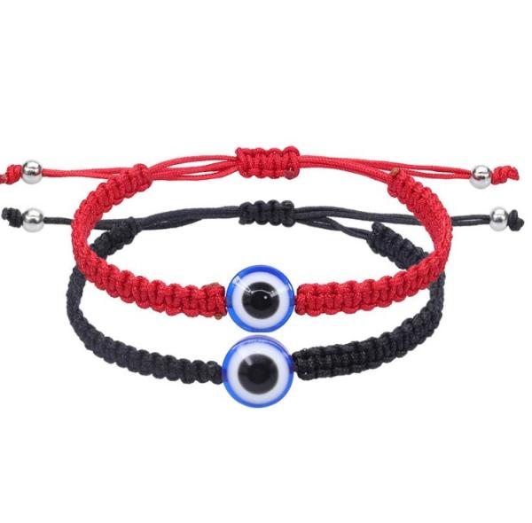 Quality GUGEER Red Evil Eye Protection Bracelets | Lucky Charms with Adjustable Red Thread | Gift Pack for Women, Men or Children for sale