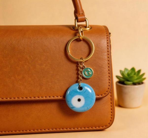 Quality GUGEER Bag Charms Car Keyrings  Turkish Eye Evil Eye Blessing Gift – Blue Protective Amulet for Home Decoration– Wall Hanging for Home, Balcony and Car – Symbol of Protection and Blessing for sale
